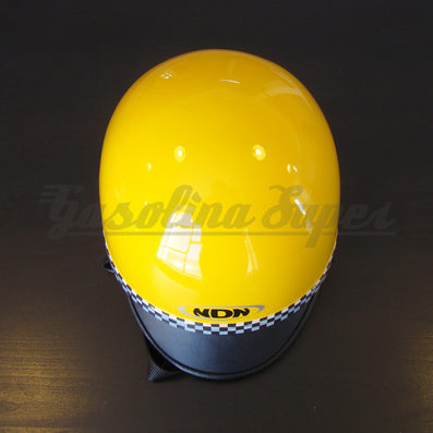 Capacete tradicional (penico) amarelo – gasolinasuper